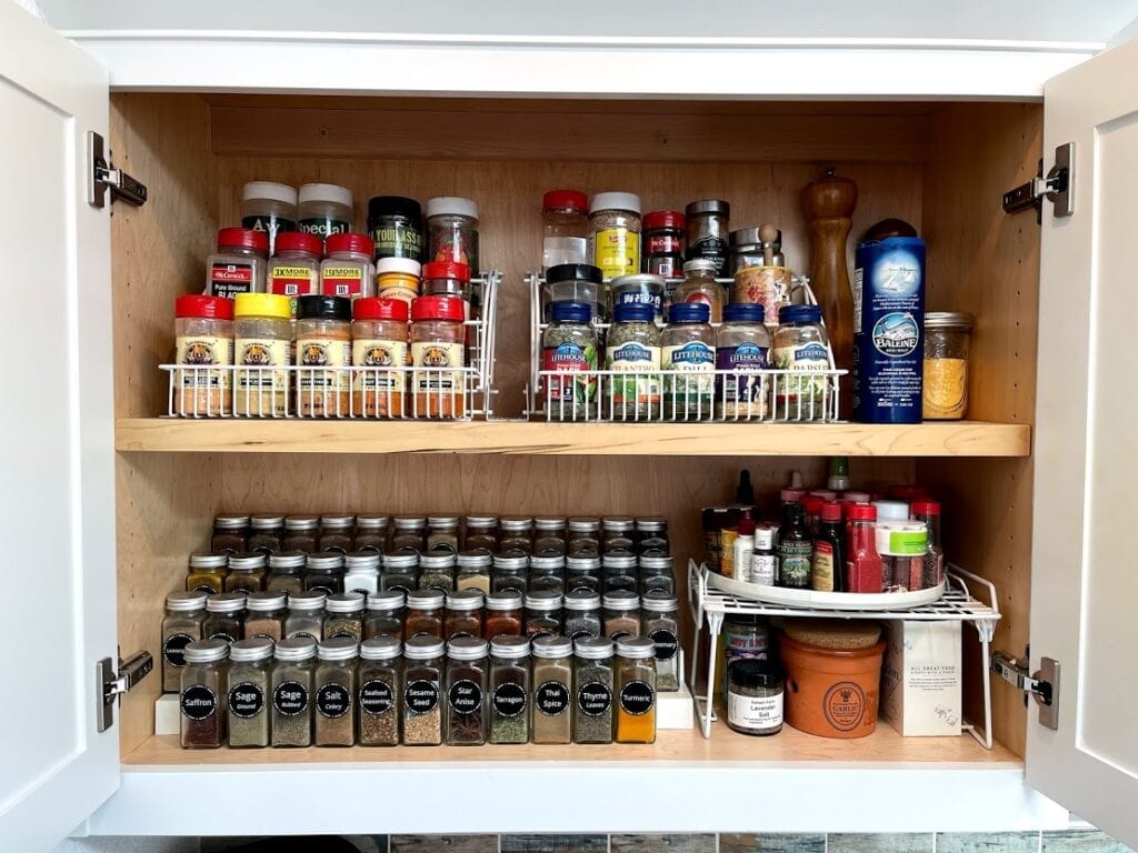 How To Organize Your Spices - Danelia Design