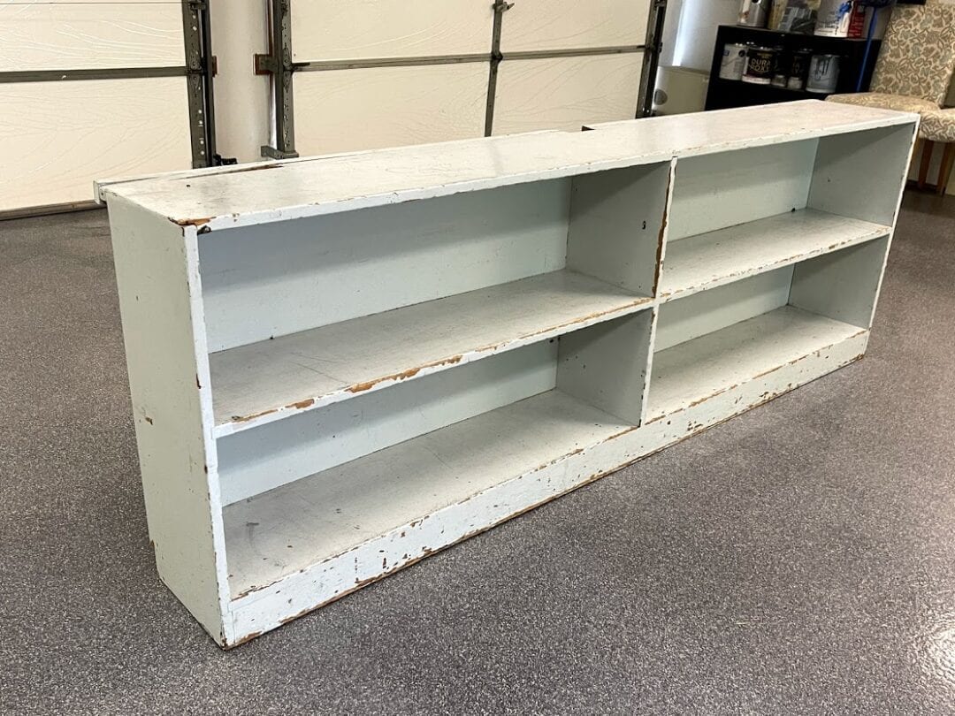 How To Upcycle An Old Bookcase - Danelia Design