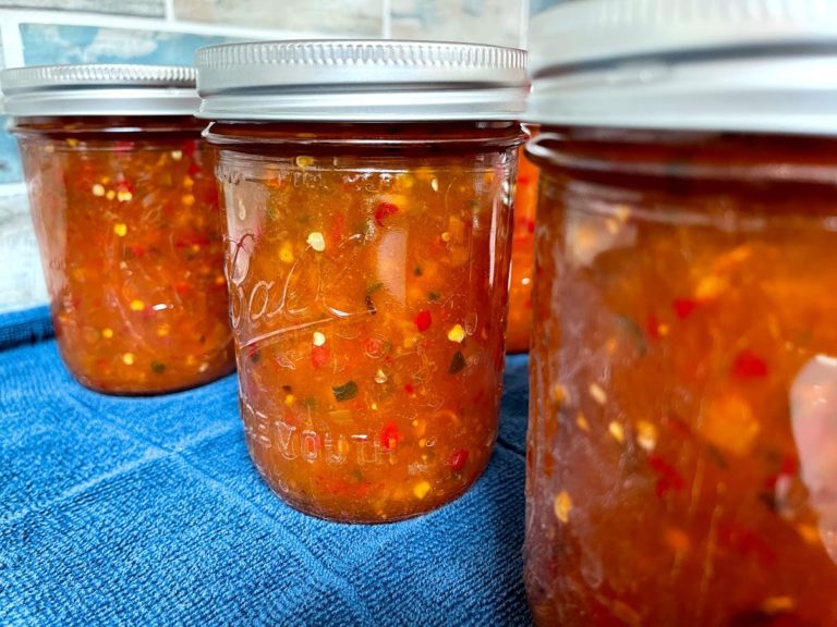 The Best Peach Pepper Jam Recipe - Danelia Design