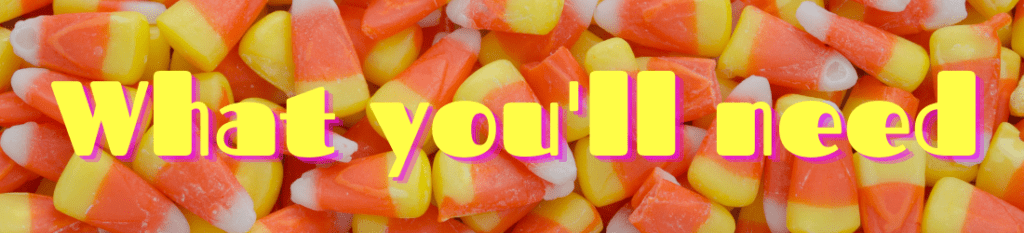 Games for Halloween: Candy Corn Ring Toss - Danelia Design