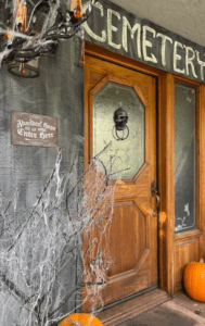 Spooky DIY Halloween Front Entrance Ideas - Danelia Design
